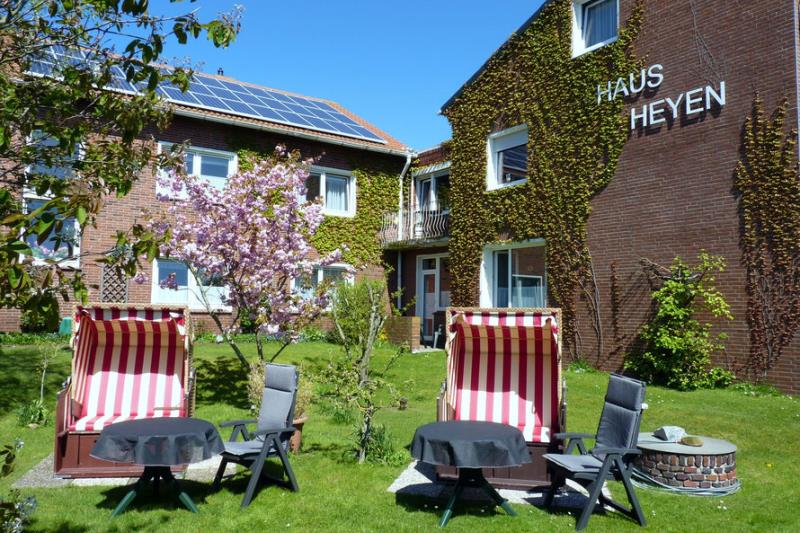 Ferienwohnung Ferienhaus Heyen, Borkum, Isdobben